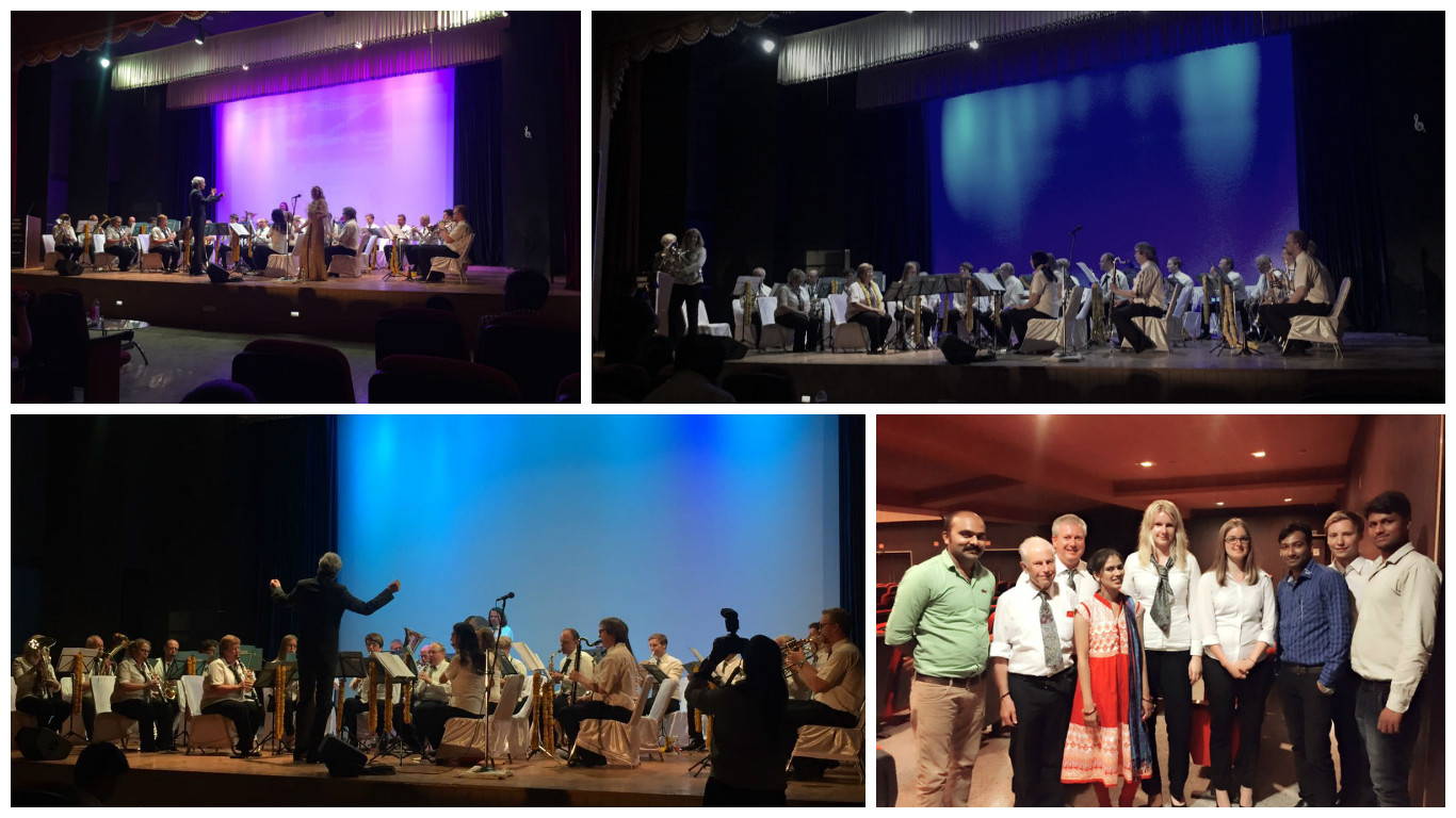 FAMOUS GERMAN ORCHESTRA PRESENTED MUSIC AT GITS !!!! - GITS
