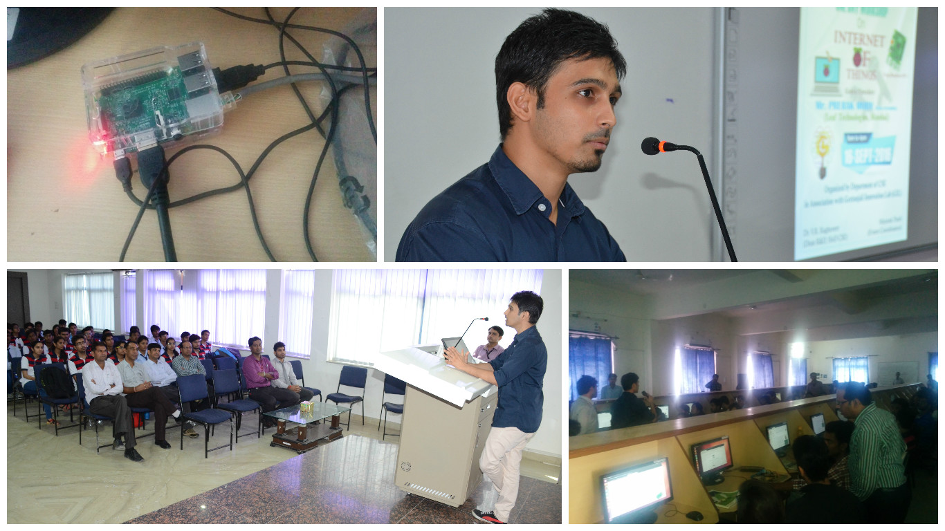 ONE DAY WORKSHOP ON EXPLORING IOT USING RASPBERRY Pi - GITS