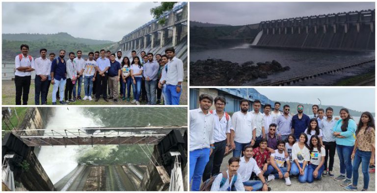 VISIT TO MAHI DAM FOR STUDENTS OF CIVIL ENGINEERING - GITS